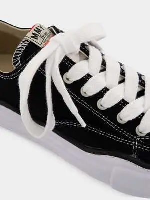 Mihara Yasuhiro Peterson Canvas Low-top Sneakers - Black