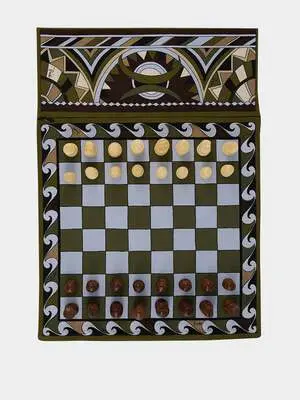 Emilio Pucci Vivara Travel Chess Set