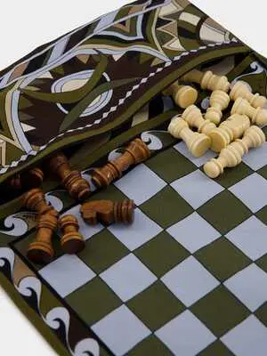 Emilio Pucci Vivara Travel Chess Set