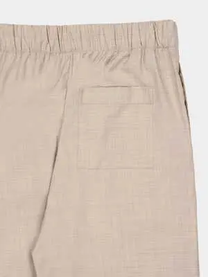 Frescobol Carioca Sand Luan Tropical Wool Trousers