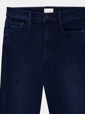 MOTHER The Weekender Fray Jeans - Blue