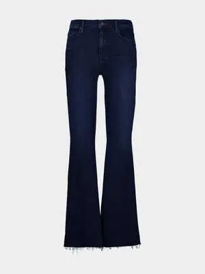 MOTHER The Weekender Fray Jeans - Blue