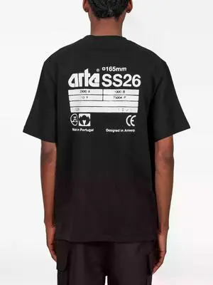 ARTE ANTWERP Crew-neck T-shirt - Black