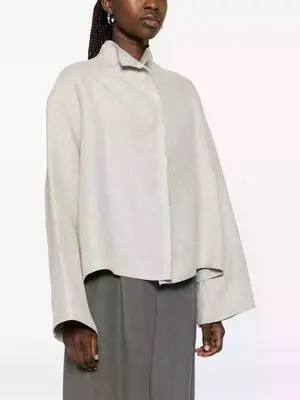 Dusan Cropped Linen Jacket