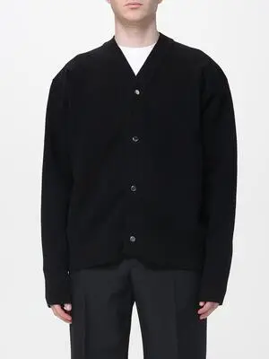 Jacquemus Merino Wool V-neck Cardigan - Black