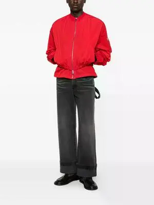Simone Rocha Cuffed Jeans - Black