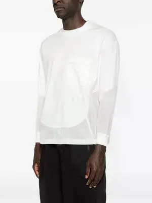 AND WANDER Pocket Long-sleeved T-shirt