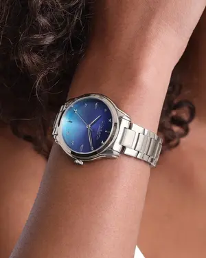 OLIVIA BURTON Colourwave 36mm Watch - Blue