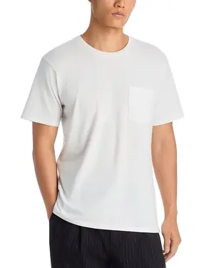 Rag & Bone Garment Dye Classic Pocket T-shirt - Chalk