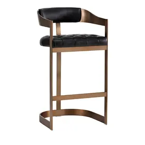 SUNPAN Beaumont Barstool - Black