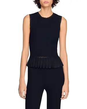 Sandro Collared Camis Tanks For Women