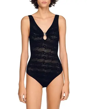 Sandro Embellished Bodysuits
