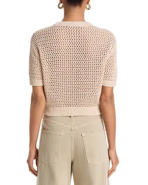 French Connection Teddy Knit Top