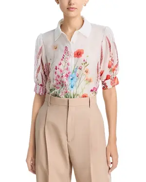 Elie Tahari The Lilla Blouse