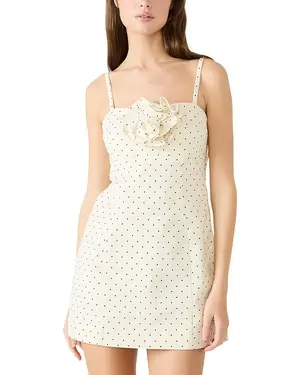 Steve Madden Peony Dot Print Dress