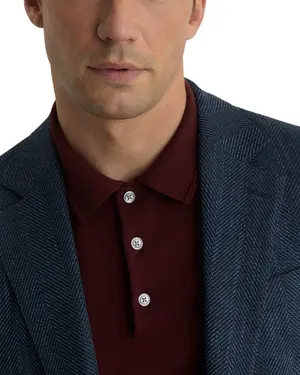 REISS Manci Tailored Fit Herringbone Blazer