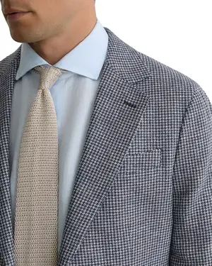 REISS Piccolino Tailored Fit Houndstooth Blazer