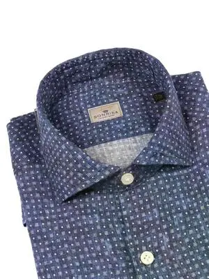 SONRISA Patterned Cotton Shirt