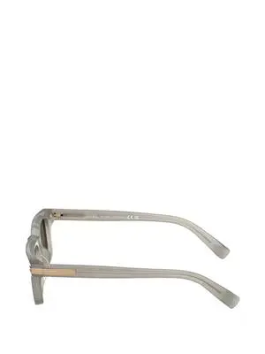 Zegna Square Frame Sunglasses