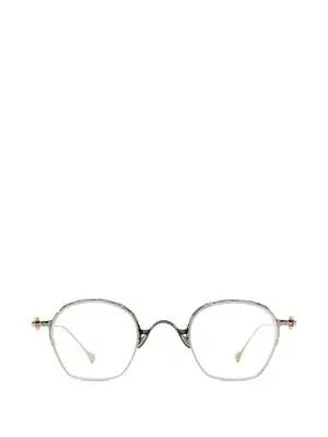 Yohji Yamamoto Geometric-frame Eyeglasses - Silver