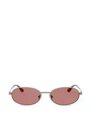 VOGUE Oval-frame Sunglasses - Silver