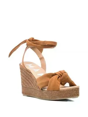 Manebí Knot-tie Espadrille Wedges