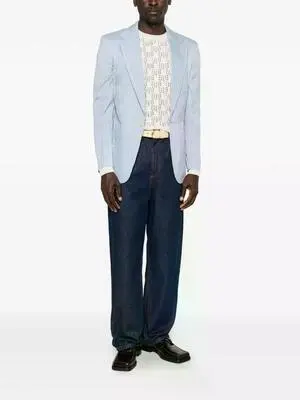 VIVIENNE WESTWOOD Striped Single-breasted Blazer
