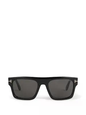 TOM FORD Rectangle Frame Sunglasses - Black