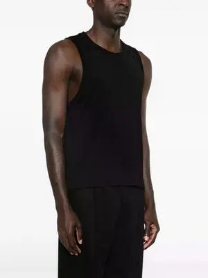 AMI Paris Crew-neck Sleeveless Top