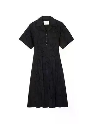 3.1 Phillip Lim Floral Collared Midi Dress