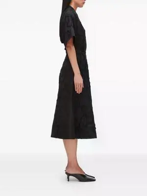 3.1 Phillip Lim Floral Collared Midi Dress