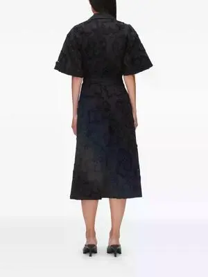 3.1 Phillip Lim Floral Collared Midi Dress