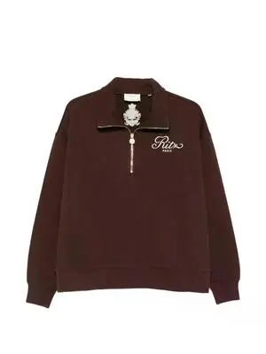 FRAME X Ritz Paris Half-zip Sweatshirt