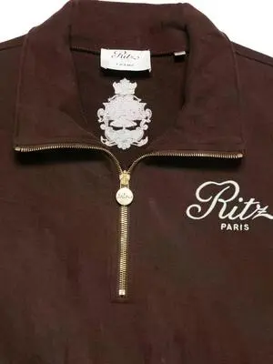 FRAME X Ritz Paris Half-zip Sweatshirt