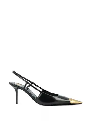 Saint Laurent Jeanne Leather Pumps
