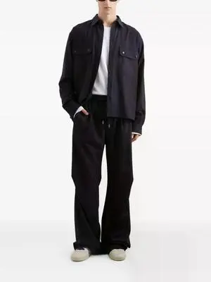 Dolce & Gabbana Glen Plaid Drawstring Trousers