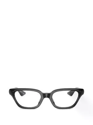 KHAITE X OLIVER PEOPLES Cat-eye Frame Glasses - Black