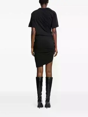 MUGLER Pierced Asymmetric Dress