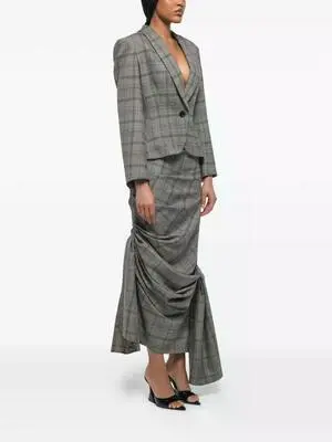ANOUKI Check-pattern Blazer