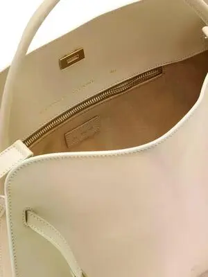 FRANCESCO BIASIA Leather Shoulder Bag With Gold-tone Hardware