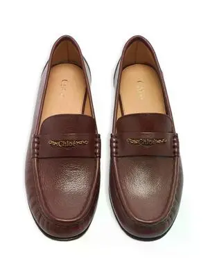 Chloé Chain-detail Loafers