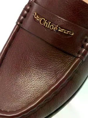 Chloé Chain-detail Loafers