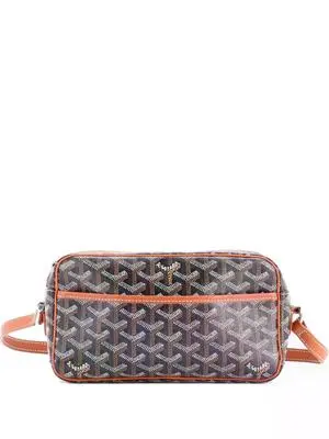 Goyard Cap Vert Coated Canvas Crossbody Bag