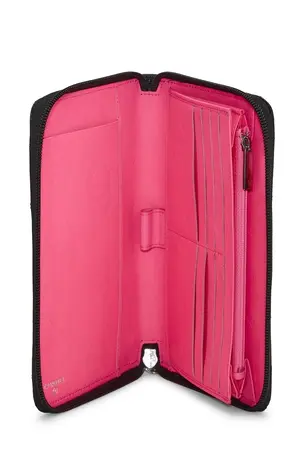Chanel Calfskin Cambon Zippy Organizer
