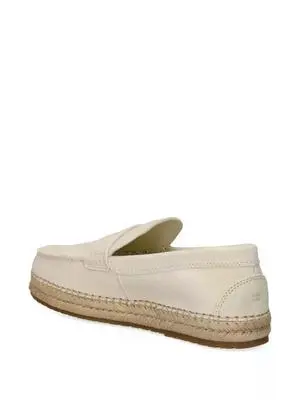 Tommy Hilfiger Leather Penny Espadrilles