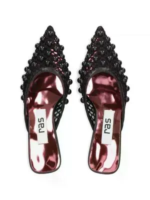 RAS Beaded Mesh Mules
