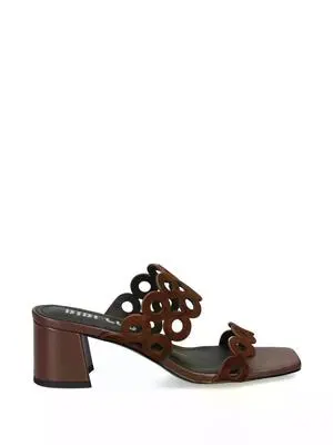 BIBI LOU Cutout Detail Sandals - Brown