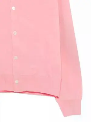 Comme Des Garçons Button-up Knitwear - Pink
