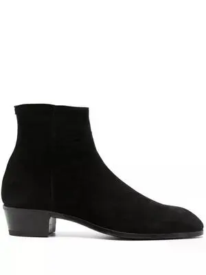 LARDINI 45mm Suede Ankle Boots