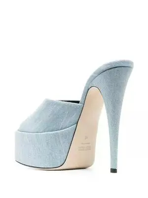 Paris Texas 145mm Marina Denim Sandals